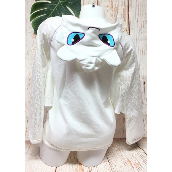Shirts & Tops | New How To Train Your Dragon Light Fury Hoodie | Poshmark